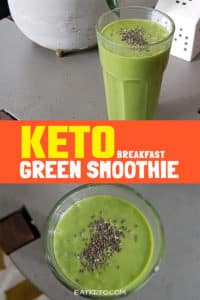 Lean Green Breakfast Smoothie | I Eat Keto