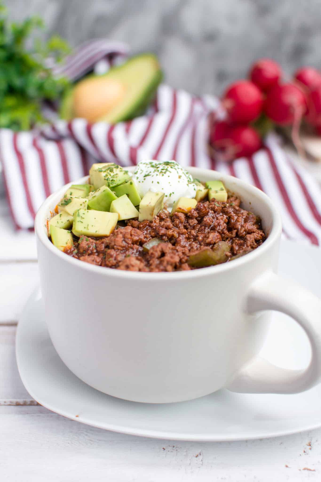 Easy Cocoa Beef Keto Chili Recipe