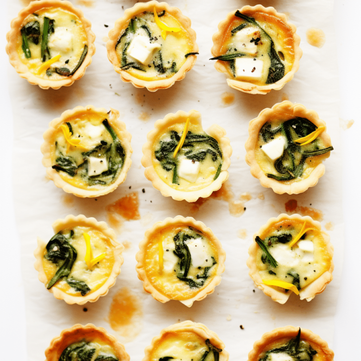 Indulge in Guilt-Free Savory Delights: Keto Mini Quiches with Spinach ...