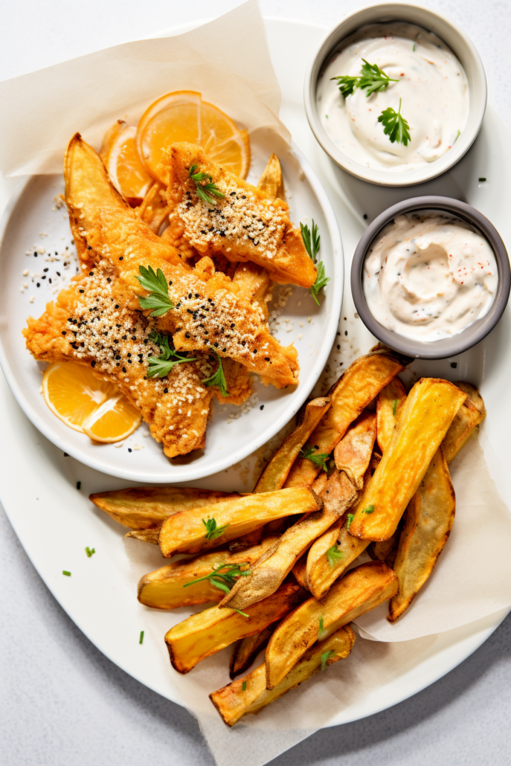 Enjoy a Guilt-Free Meal: Keto Fish and Chips with Turnip Fries Recipe