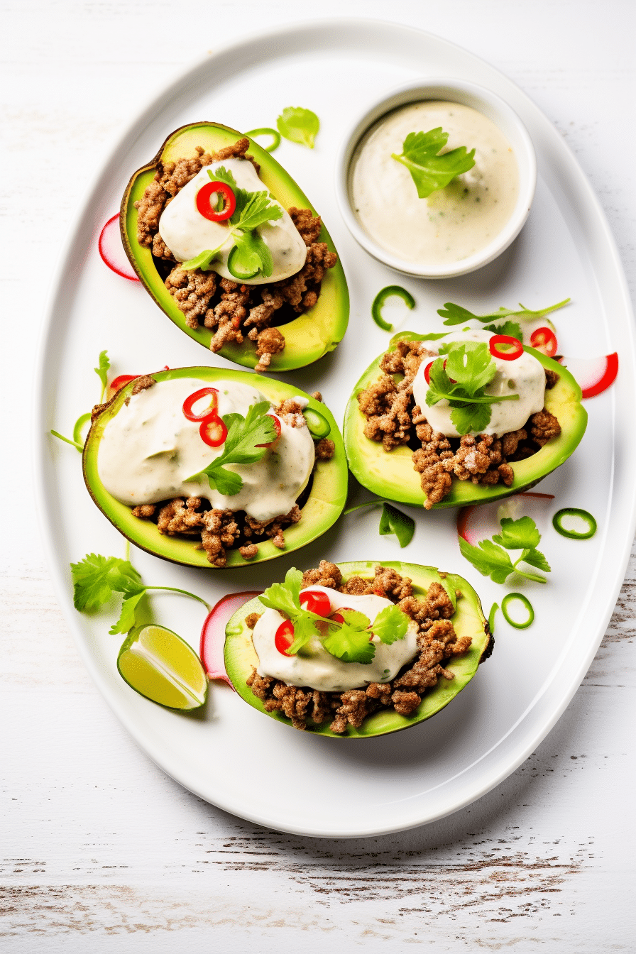 Unforgettable Keto Vegan Stuffed Avocados with Walnut Mince - Your New ...