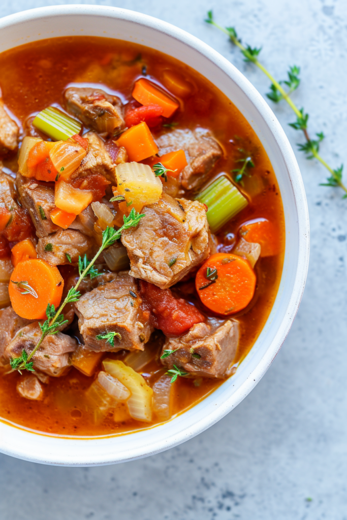 Easy Keto Diet Recipe: Delicious and Nutritious Pork Stew for Healthy ...