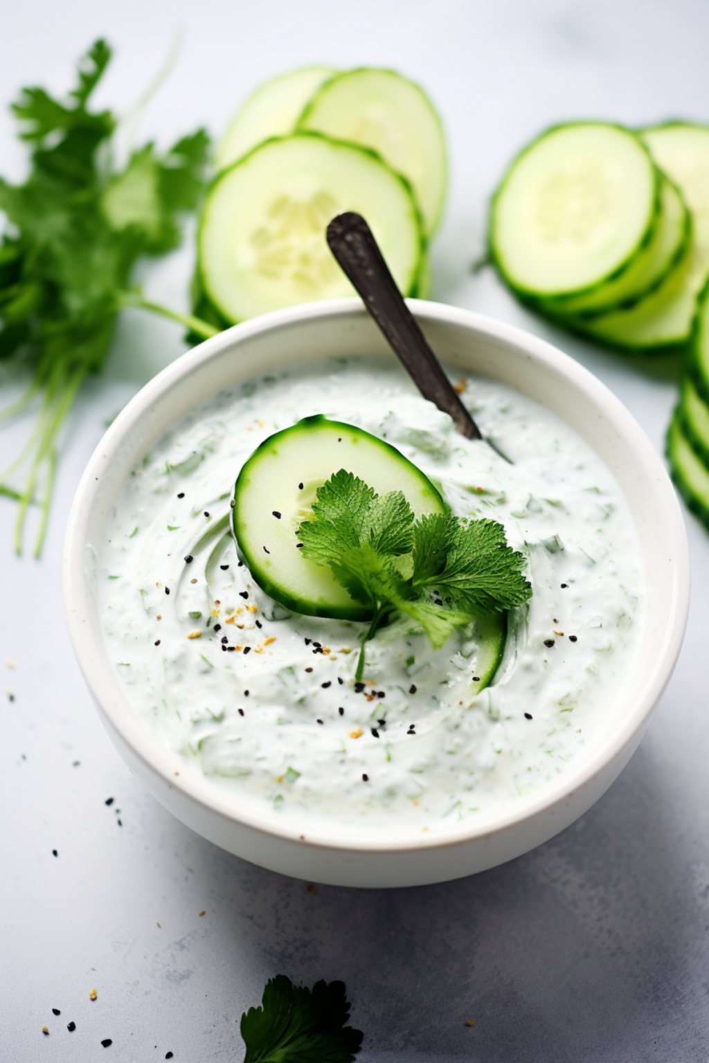 Easy and Delicious Keto Cucumber Raita (Yogurt Dip) Recipe for a ...