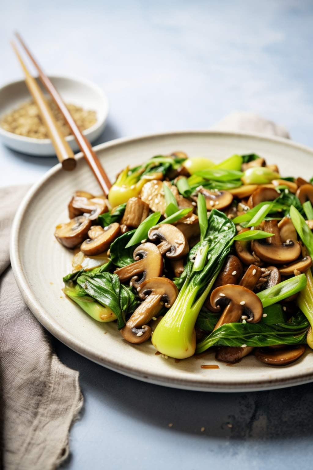 Easy and Delicious Low-Carb Asian Bok Choy and Mushroom Stir-Fry Recipe ...