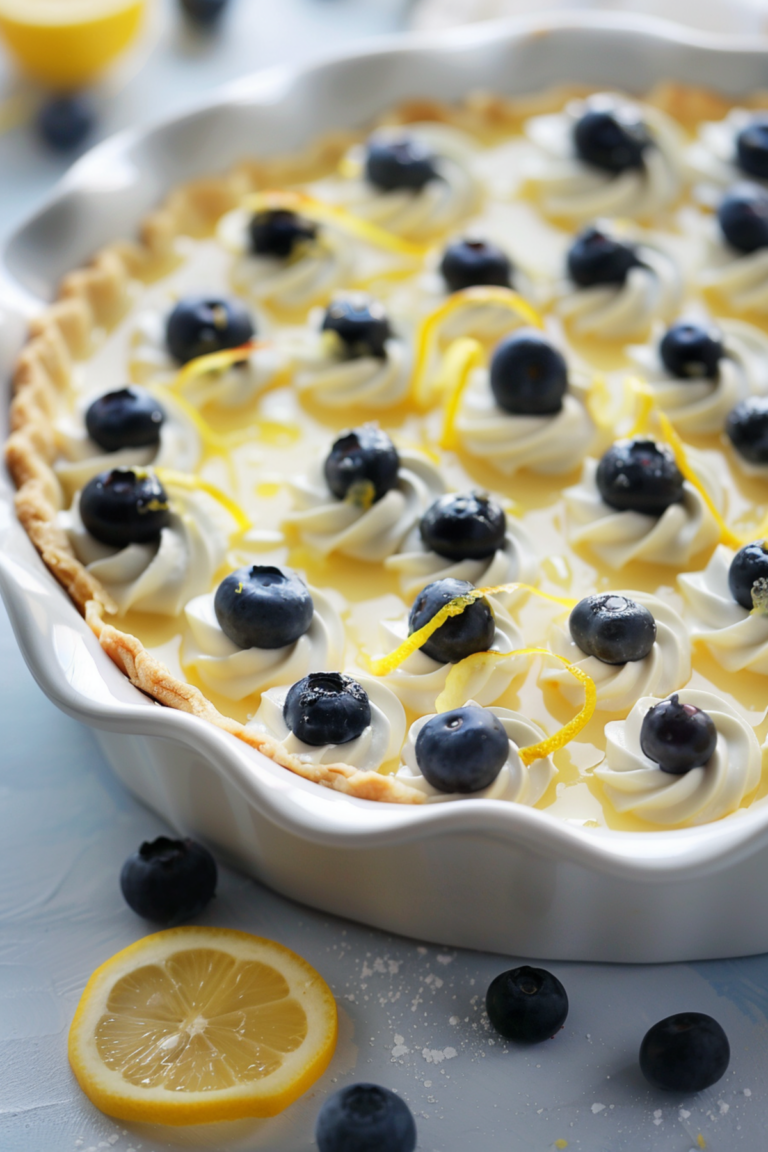 Delicious Keto Blueberry and Lemon Custard Recipe: A Low-Carb Dessert ...