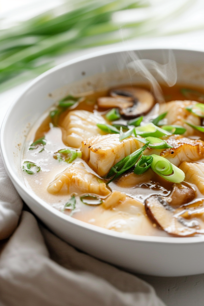Delicious Keto Cod Miso Soup with Shiitake Mushrooms: A Healthy Recipe ...