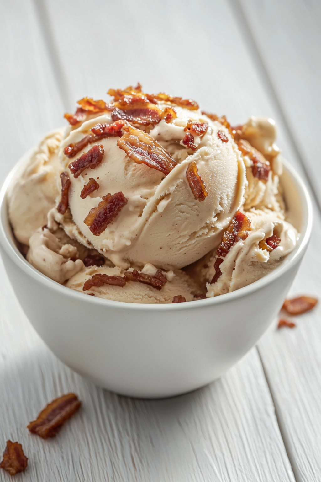 Indulge in Keto Maple Bacon Ice Cream: A Creamy Low-Carb Delight